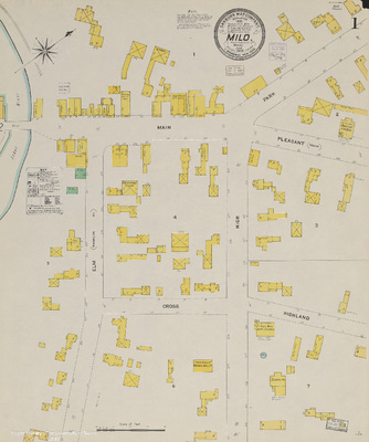 "Milo, 1906 " by Sanborn Map Company