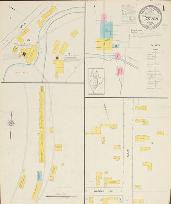 "Patten, 1917 " by Sanborn Map Company