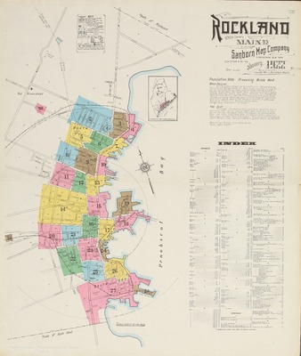 "Rockland, 1922 " by Sanborn Map Company