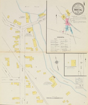 "Mars Hill, 1912 " by Sanborn Map Company