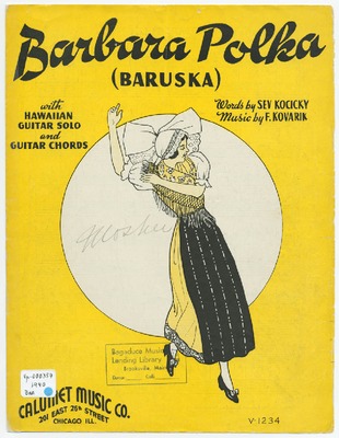 "Barbara Polka : Baruska " by F Kovarik and Sev Kocicky