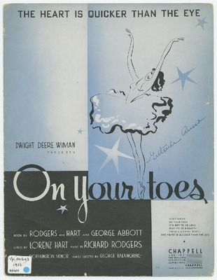 "The Heart Is Quicker Than The Eye " by Richard Rodgers and Lorenz Hart
