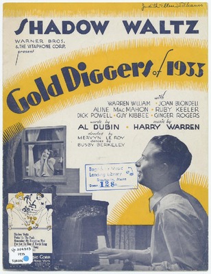 "Shadow Waltz " by Harry Warren and Al Dubin
