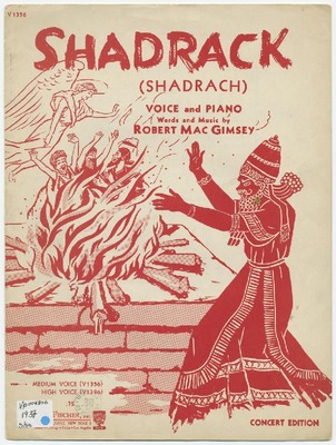 "Shadrack " by Robert MacGimsey and Robert MacGimsey