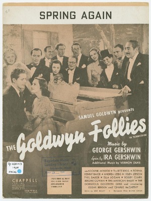 "Spring Again " by Vernon Duke and Ira Gershwin