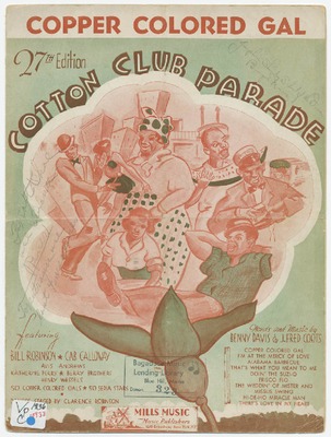 "Copper Colored Gal " by J. Fred Coots and Benny Davis