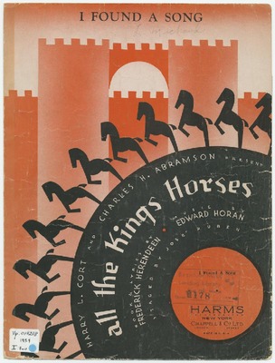 "I Found A Song " by Edward Horan and Frederick Herendeen