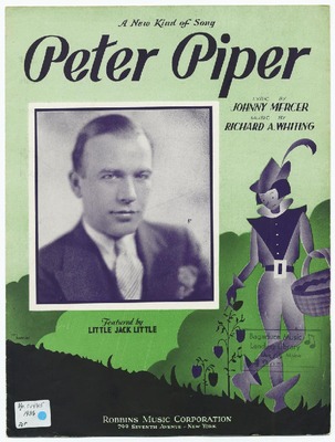 "Peter Piper " by Richard A Whiting and Johnny Mercer