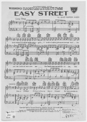 "Easy Street " by Alan Rankin Jones