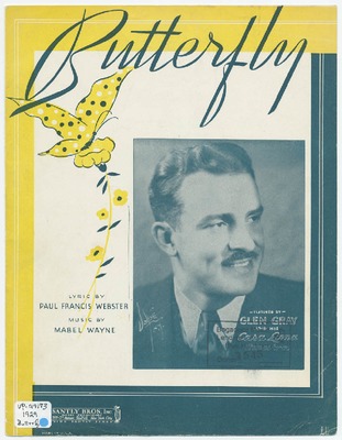 "Butterfly " by Mabel Wayne, Paul Francis Webster et al.