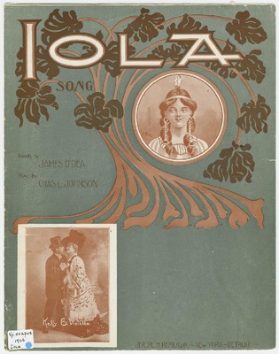 "Iola " by Chas. L Johnson and James O'Dea