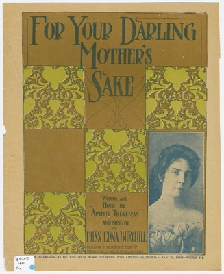 "For Your Darling : Mother's Sake " by Arthur Trevelyan