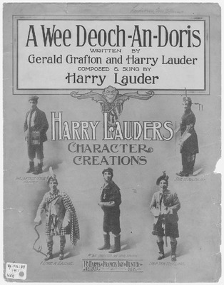 "A Wee Deoch-and-Doris " by Harry Sir, Lauder and Gladys Grafton Eames