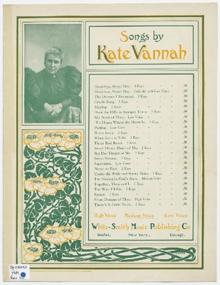 "Good Bye, Sweet Day! " by Kate Vannah, Celia Thaxter et al.