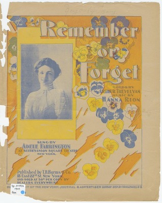 "Remember Or Forget " by Hanna Rion and Arthur Trevelyan