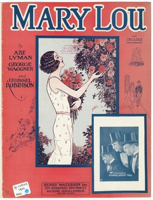 "Mary Lou " by Abe Lyman, J. Russel Robinson et al.