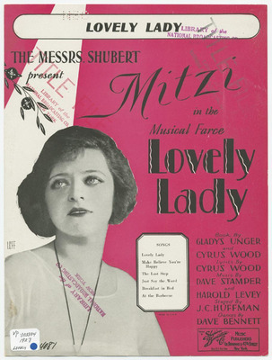 "Lovely Lady " by Harold Levey, Dave Stamper et al.