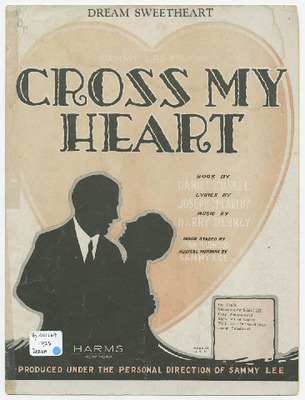 "Dream Sweetheart : Sally and Boys " by Harry Tierney and Joseph McCarthy